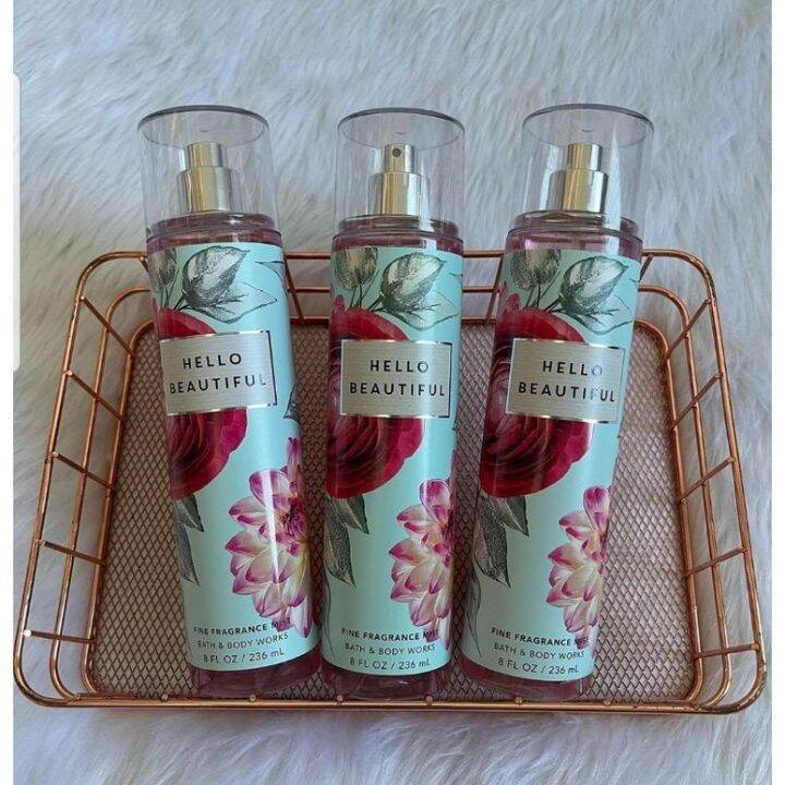 Bath & Body Works Hello Beautiful Fine Fragrance Mist 236ml | Lazada PH