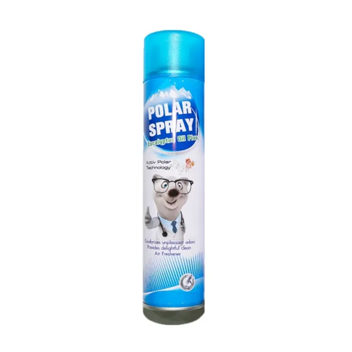 Polar Spray 280ml. สเปรย์ปรับอากาศ ยูคาลิปตัส กำจัดเชื้อโรค ขนาด 280 ml ...