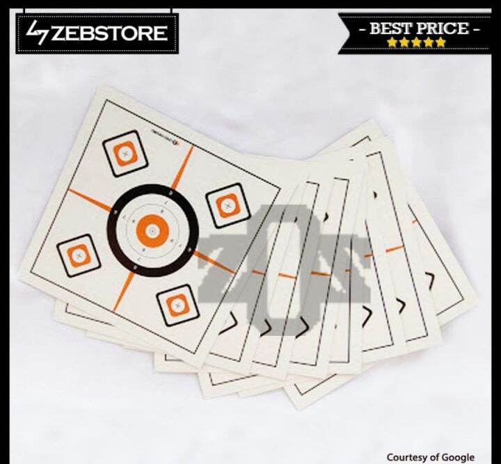 Shooting Paper Kertas Target Hunting 17x17cm 25pcs | Lazada Indonesia