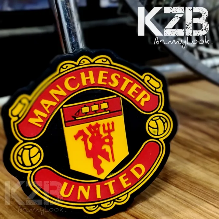 Patch Rubber Velcro MU-Emblem Karet MANCHESTER UNITED | Lazada Indonesia