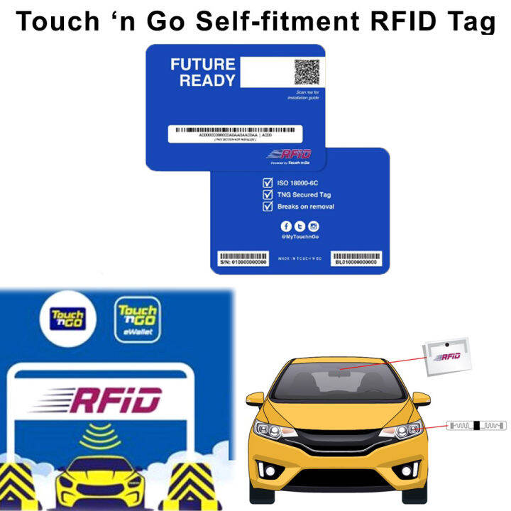 Touch ‘n Go Self-Fitment (DIY) RFID Tag Sticker RFID LOWEST PRICE ...
