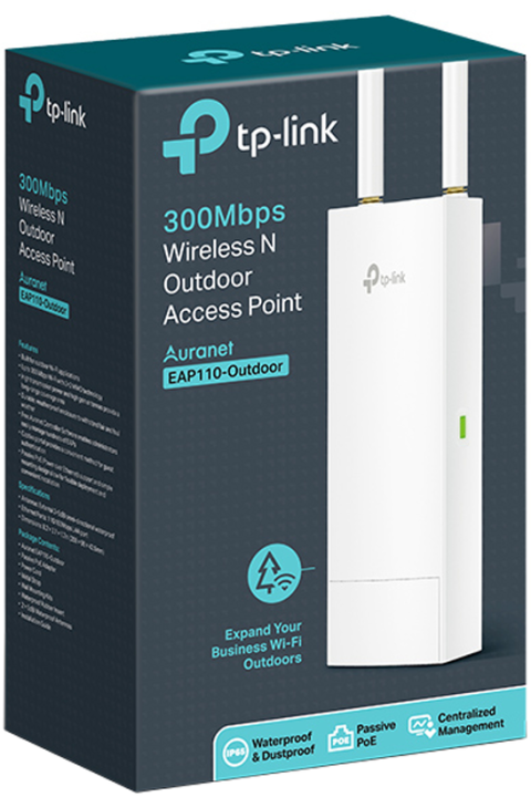 TP-Link Omada EAP110-Outdoor 300Mbps Wireless N Outdoor Access Point ...