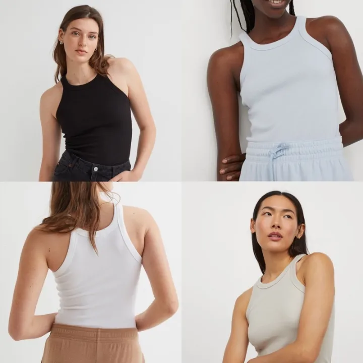 H&M RIBBED TOP (ORIGINAL) BY BRAND BLAST | Lazada PH