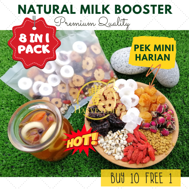 8 In 1 Natural Milk Booster HARIAN Lactating Tea Confinement Tea ...