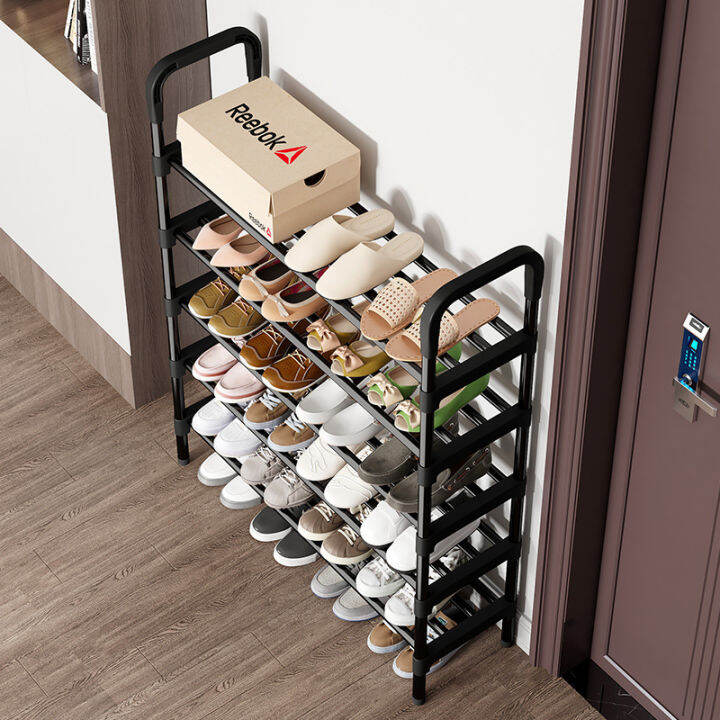 BUTTERFLY.PHC 5-Tier Multi-Purpose Shoe Rack Simple Doorway Stackable ...
