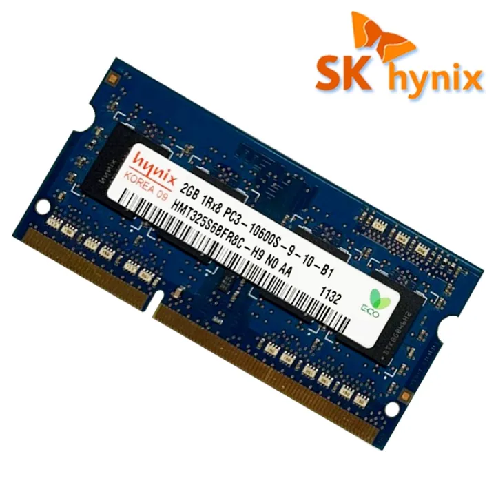 PC3 2G 10600S Original SK HYNIX Ddr3 2GB 1333MHz Ram Sodimm แล็ปท็อปหน่วยความจำรองรับการ์ดหน่วย ...