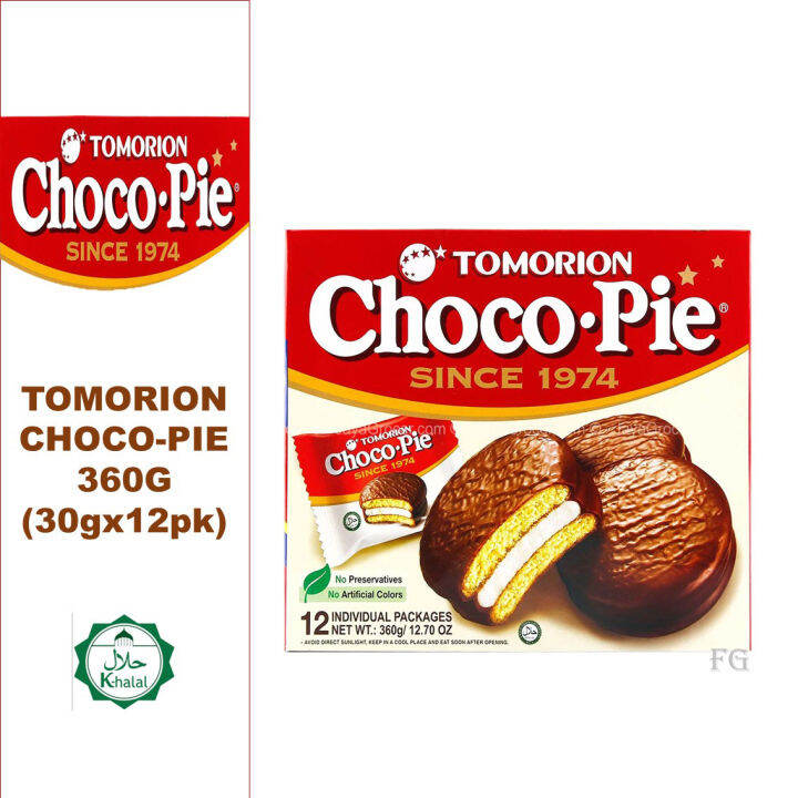 Tomorion Choco Pie 360g (12x30g) | Lazada