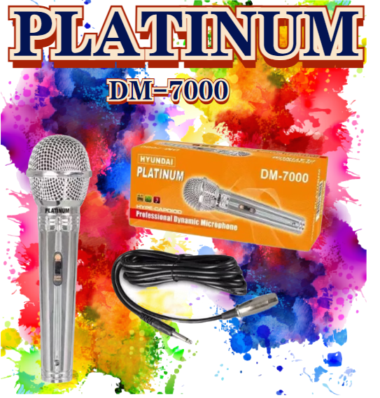 Platinum DM-7000 Sound Dynamic Wired Microphone | Lazada PH