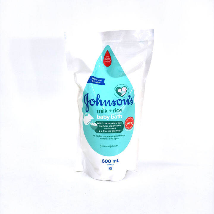 Johnson's Milk+Rice Bath 600ml Refill | Lazada PH