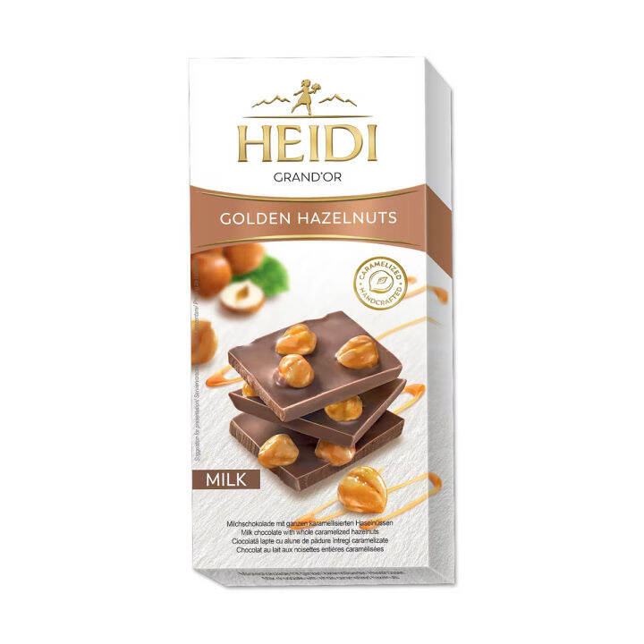 HEIDI GRAND'OR Chocolate, Golden Hazelnuts - Milk 100g | Lazada PH