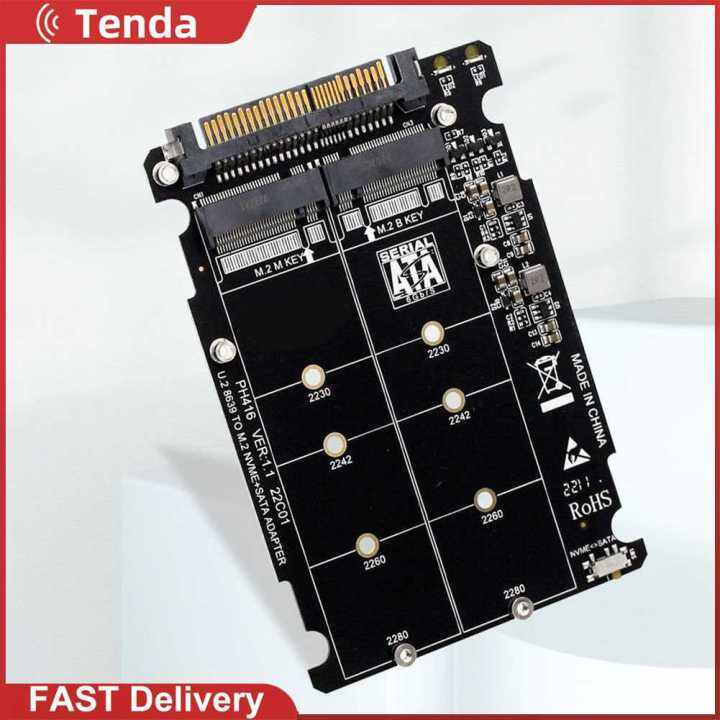 2 In 1 M.2 NVMe SATA U.2 Adapter Card PCIe4.0x4 for 2230/2242/2260/2280 SSD XD#3 | Lazada