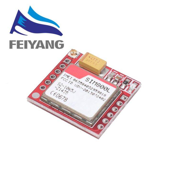 1pcs Smallest Sim800l Gprs Gsm Module Microsim Card Core Board Quad ...