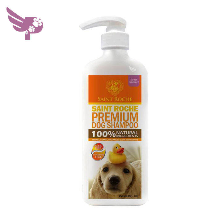 Saint Roche Premium Organic Dog Shampoo 250ml - Sweet Embrace Scent ...