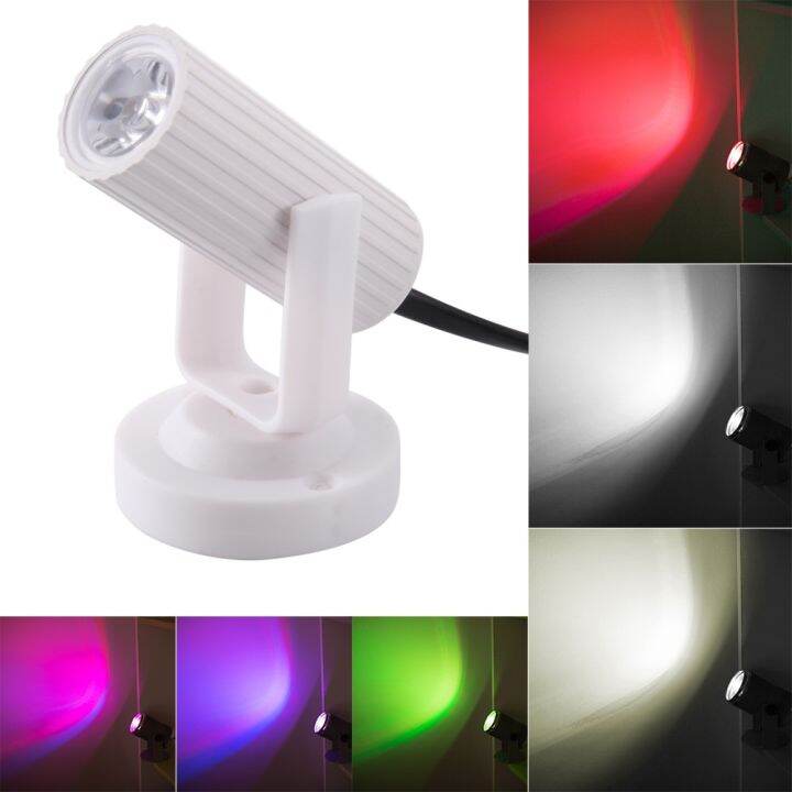 [Hot K] LED Mini Spotlights Color Disco Stage Light For Cabinet Counter ...