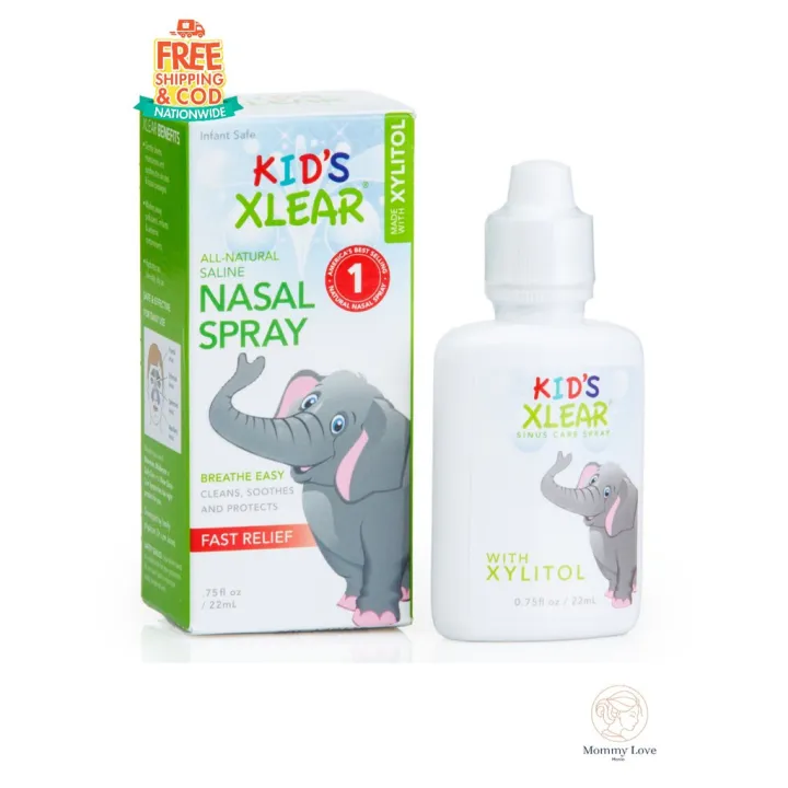 Xlear, Kid's Xlear, Saline Nasal Spray, .75 fl oz (22 ml) | Lazada PH