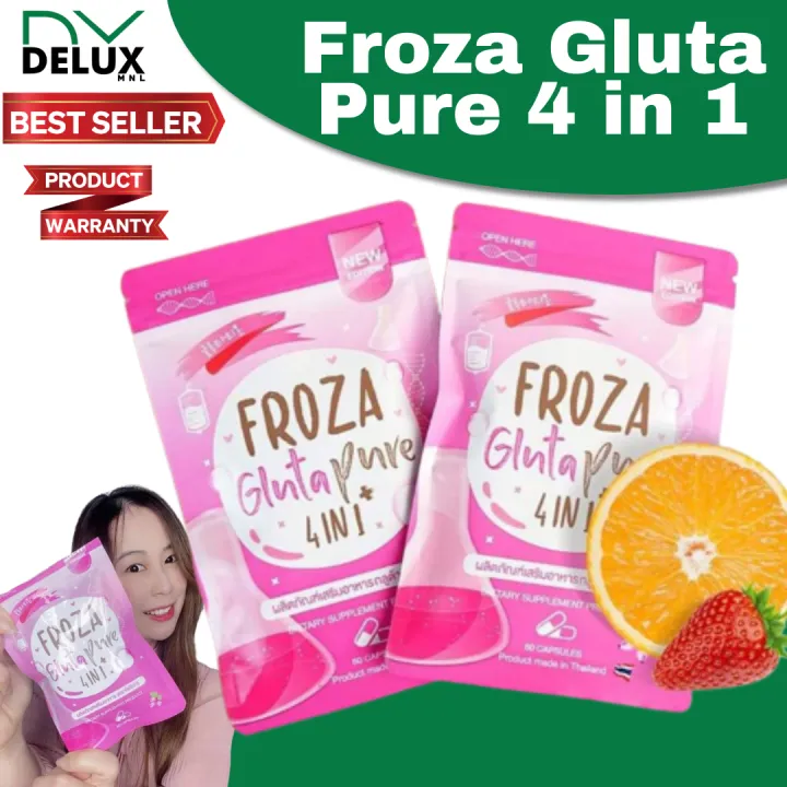 FROZA Gluta Pure 4-in-1 100% Original Made in Thailand Beauty ...