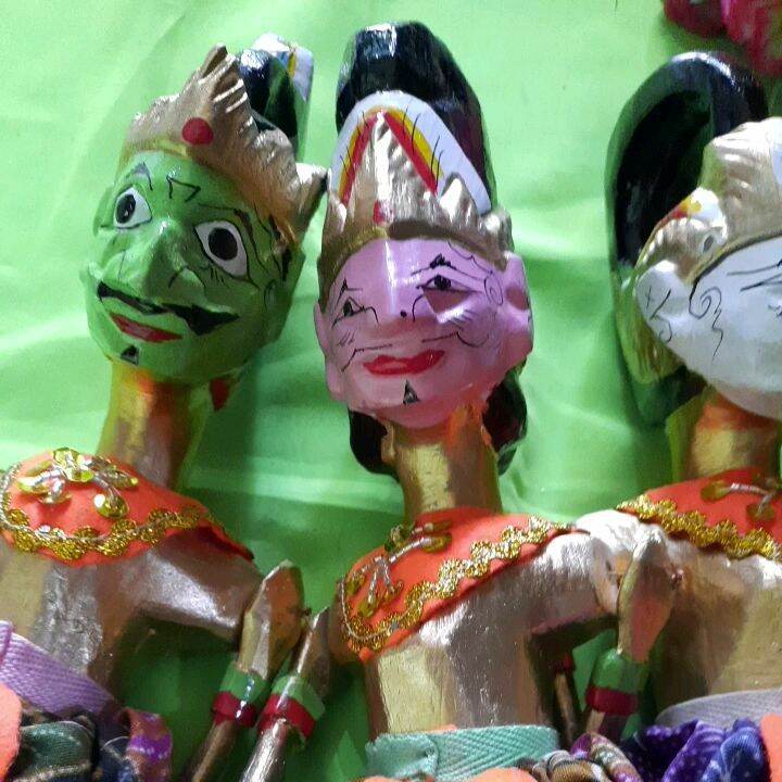 Wayang Golek Satria Gatutkaca, Arjuna, Rama, Kresna, Arjuna/Permadi ...