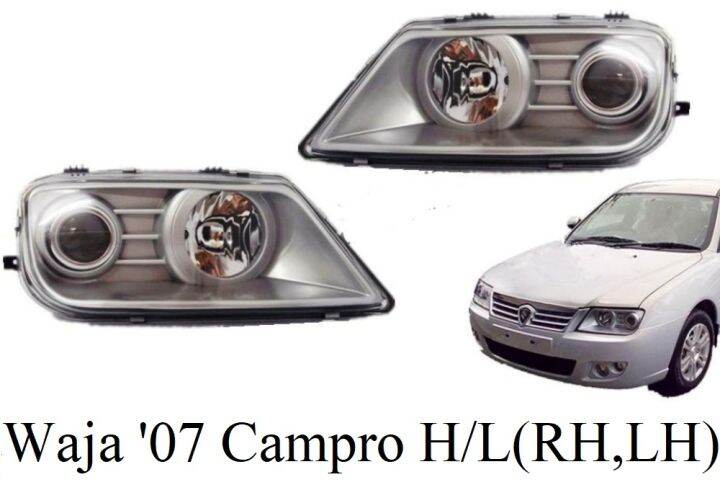 HEAD LAMP - WAJA '07 CAMPRO ORIGINAL TYPE | Lazada