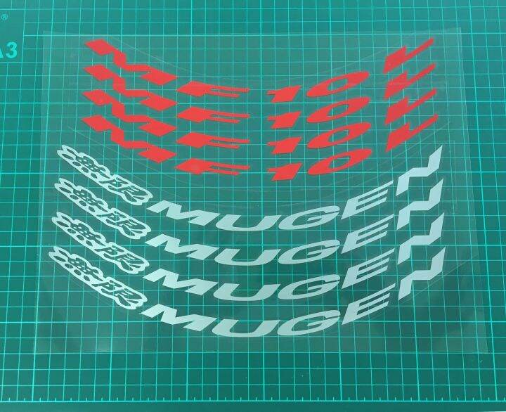[Export Spec] Sticker Rim Mugen MF10 | Lazada
