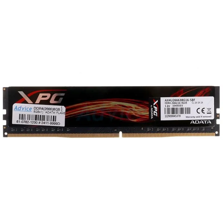 ADATA แรม DDR4(2666) 8GB '' FLAME WLF | Lazada.co.th