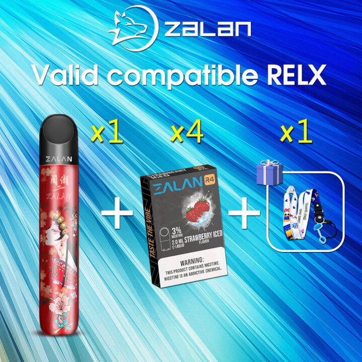 ZALAN R5 Vapersmoke Rechargeable set Smoke with set Disposable POD ...