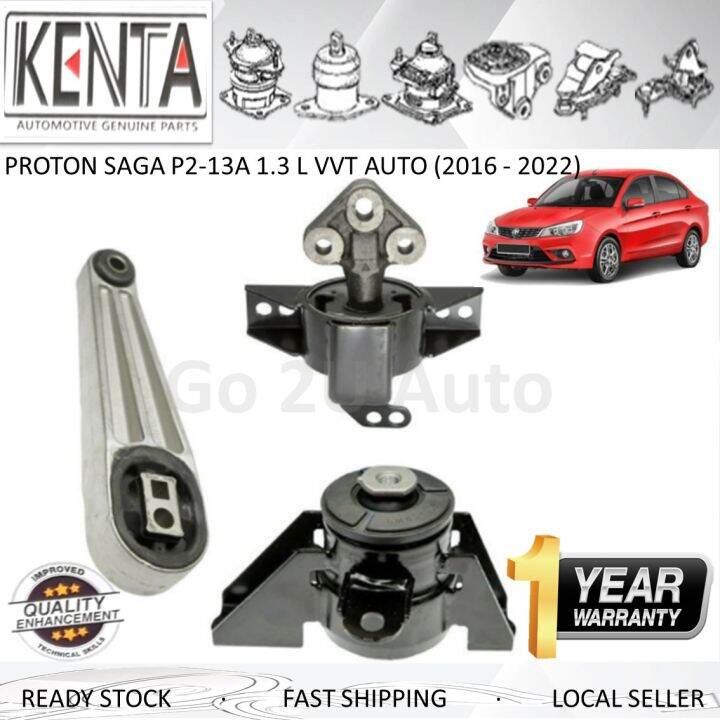 KENTA BRAND ENGINE MOUNTING 1 SET 3PCS -PROTON SAGA NEW VVT P2-13A AUTO ...