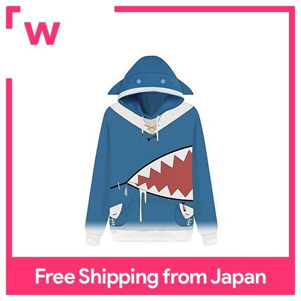 NoryNick VTuber Holo Live English Shame-Chan Gawr Gura คอสเพลย์ Parker Overtype ผู้ใหญ่ฮาโลวีน ...