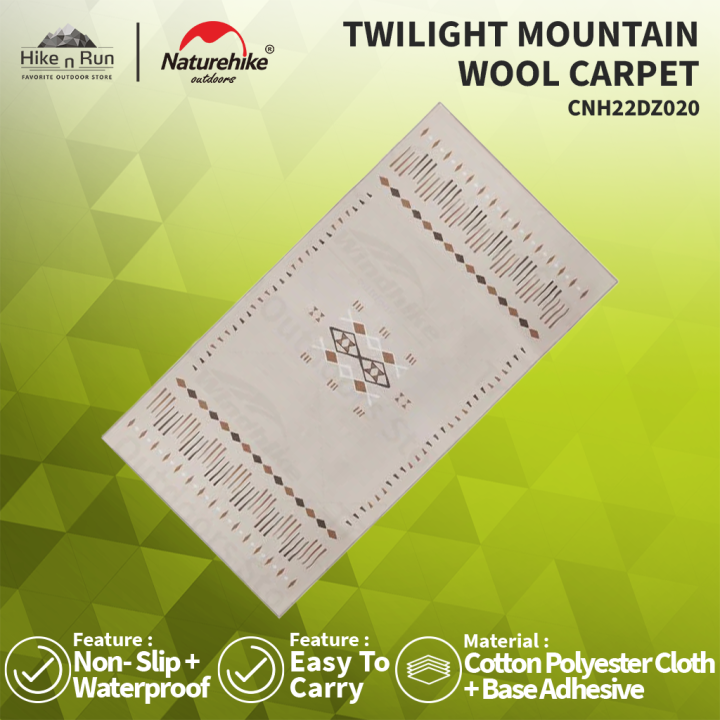 Karpet Tebal Berkemah Naturehike CNH22DZ020 Wool Thick Carpet Loop Tile ...
