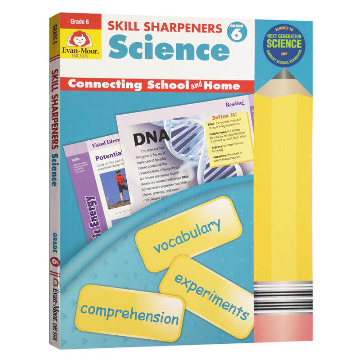 Genuine original book Evan Moore skill sharpers Science grade 6 skill ...