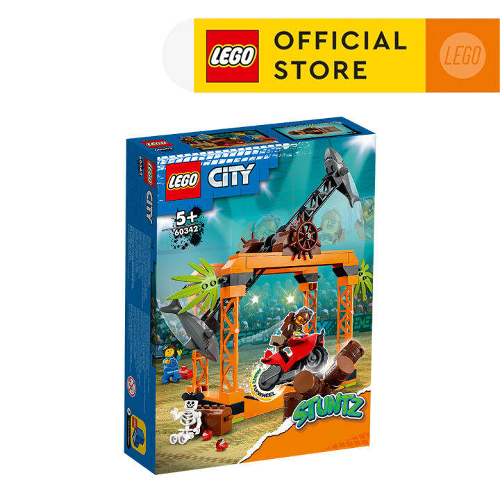 LEGO® City 60342 The Shark Attack Stunt Challenge, Age 5+, Building ...