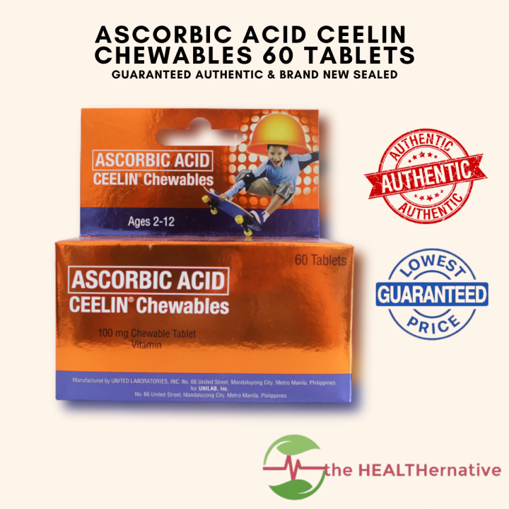 Ceelin Chewables for kids 60 Tablets | Healthernative | Lazada PH