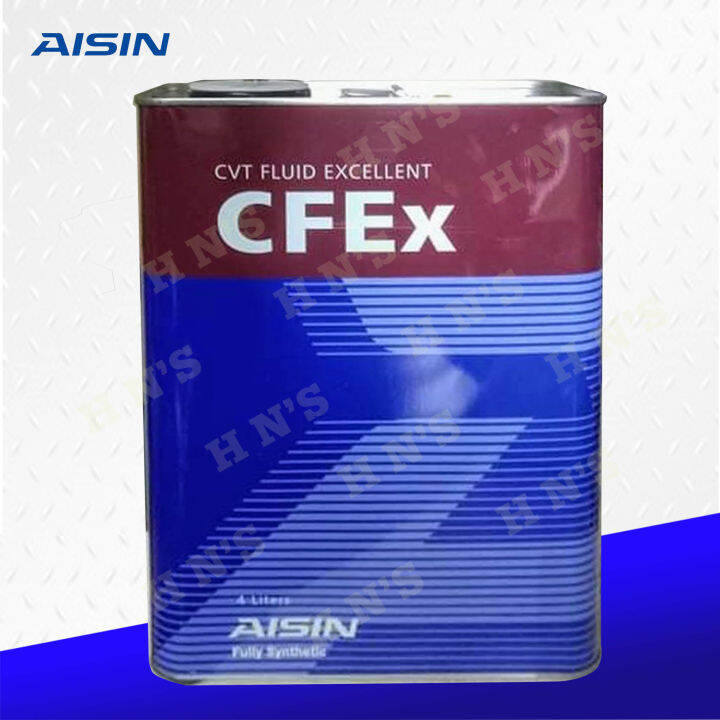 AISIN Fully Synthetic CFEx CVT Fluid 4L ( CVTF-J4 / CVT Green ...