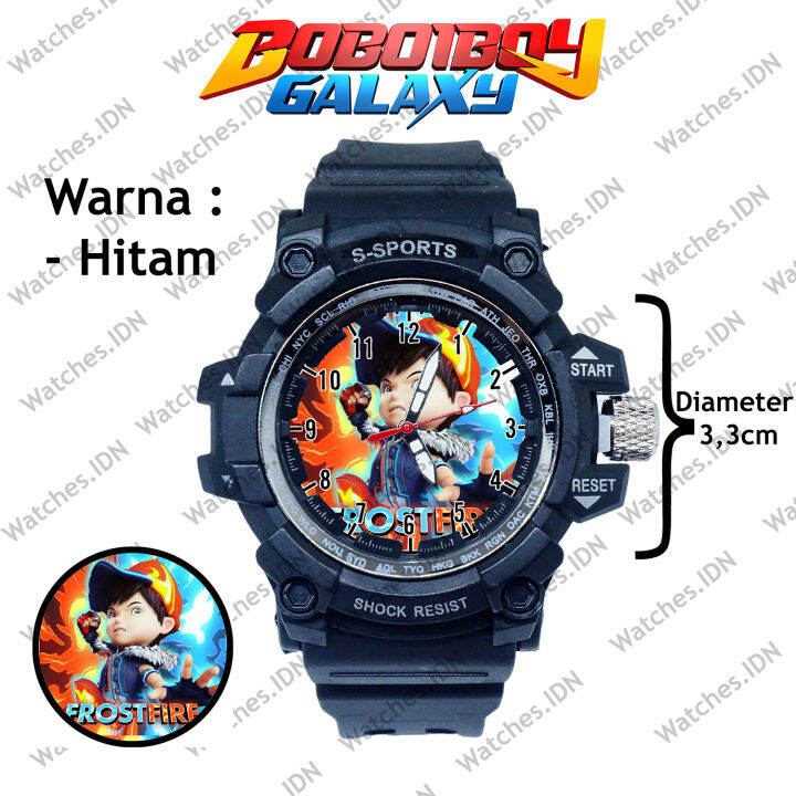 Jam Tangan Sport Anak Karakter Boboiboy Anti Air | Lazada Indonesia