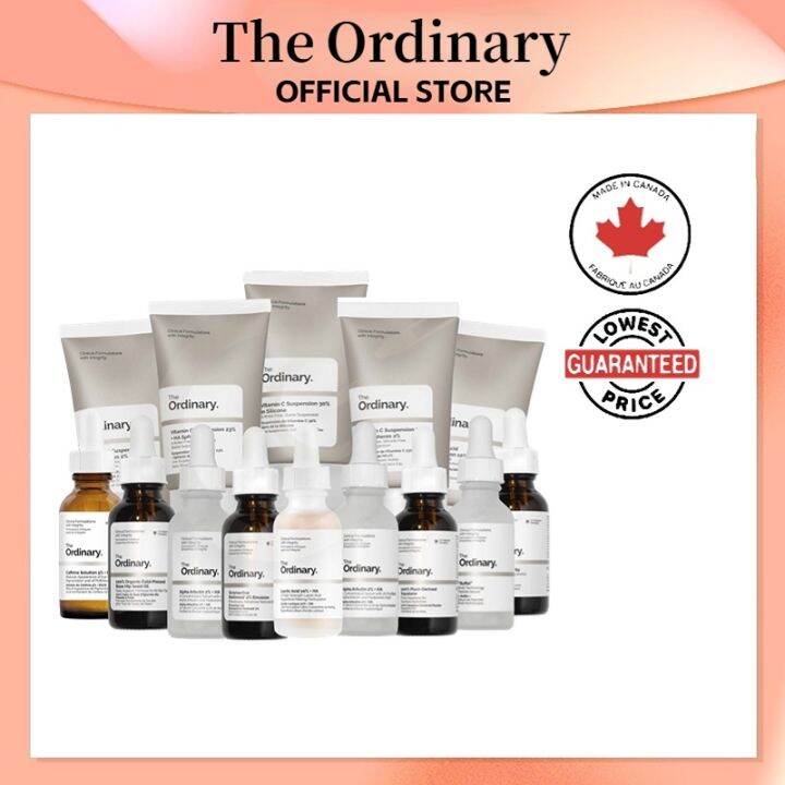 Ordinary Bestsellers[Glycolic Acid/Azelaic acid/Multi Peptide/Salicylic ...