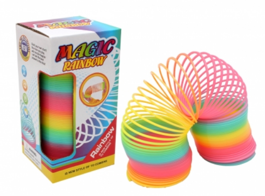 Magic Rainbow Spring Slinky Toys Funny Rainbow Bounce Toy | Lazada PH