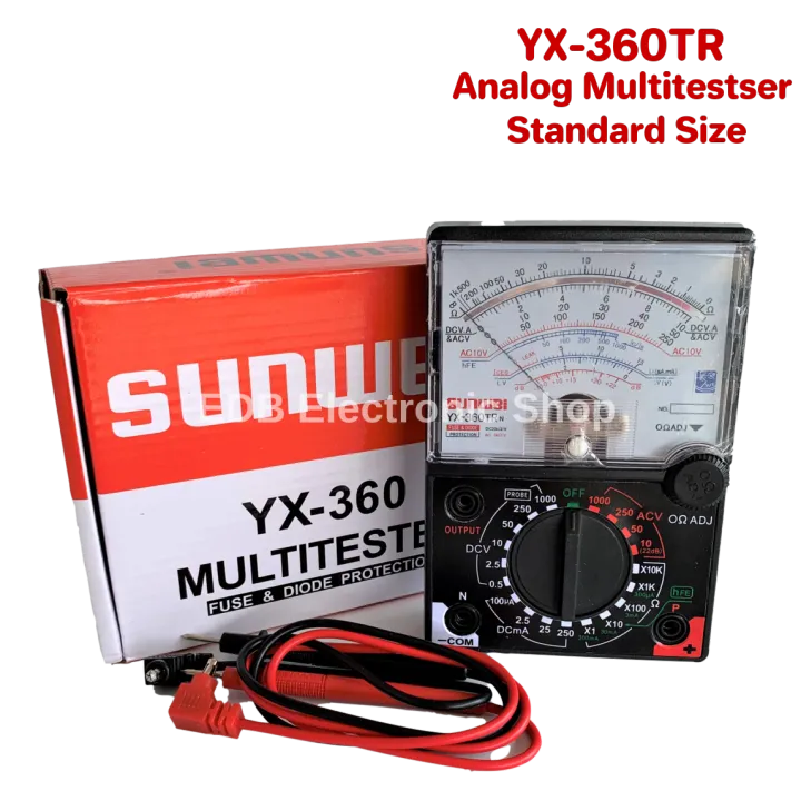 Analog Multimeter YX-360 Tester Analog Multitester / Standard Size ...