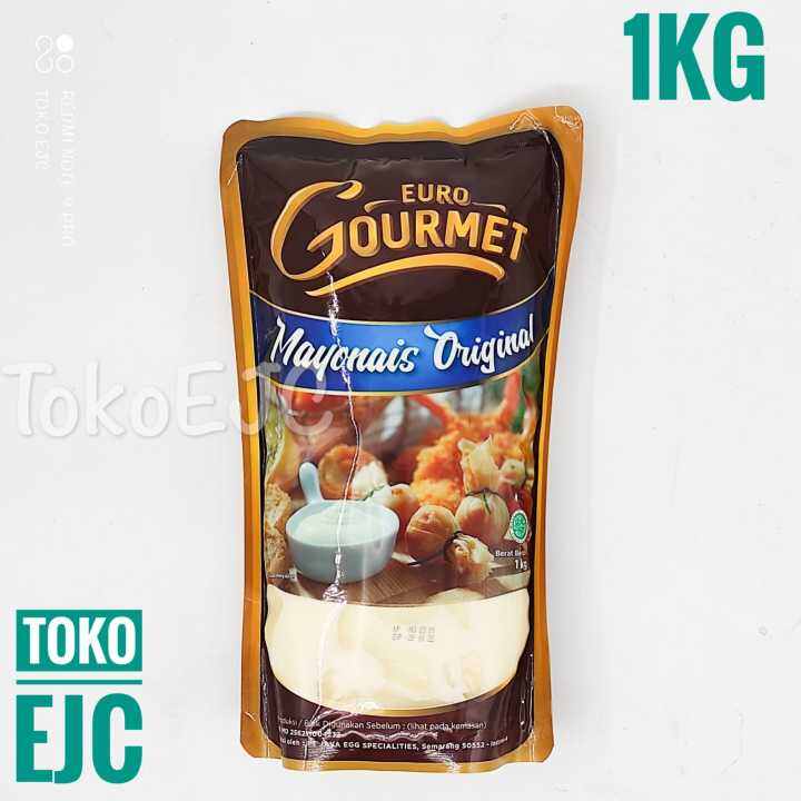 Euro Gourmet Mayonais Original Mayonnaise Saus Mayo 1kg | Lazada Indonesia