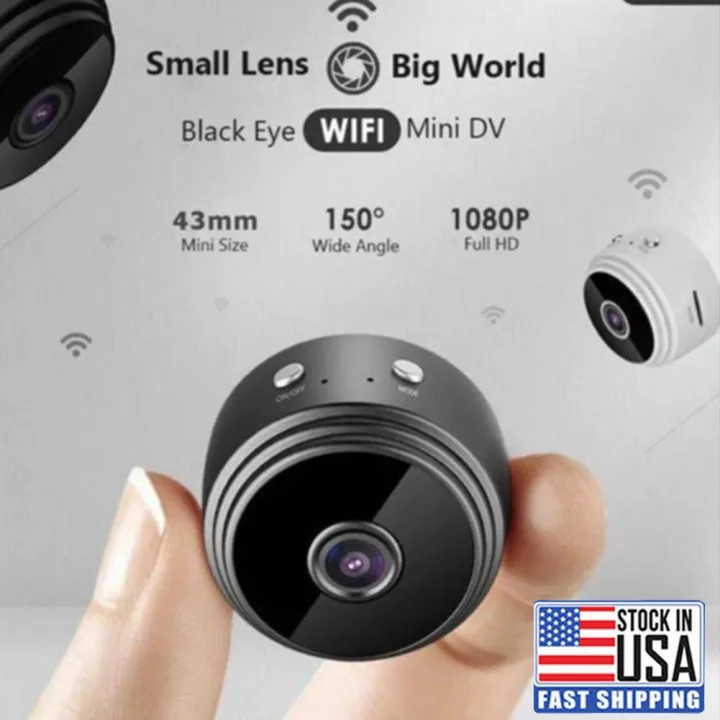 CCTV Camera Connect to Cellphone V380 Pro Mini Camera Two-way Audio ...