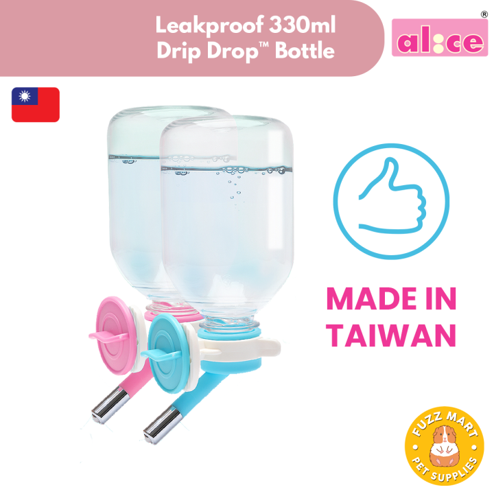 Alice Drip Drop Water Bottle (330ml) Leakproof bottle for Guinea Pig and Rabbit | Lazada PH