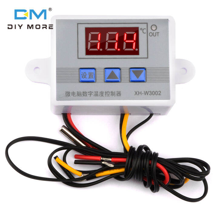 diymore W3002 DC24-60V Microcomputer Digital Thermostat Temperature Control Switch Temperature ...