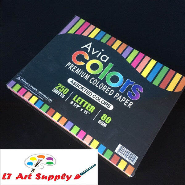 Avia Colors Premium Colored Paper Legal & Letter 250sheets | Lazada PH