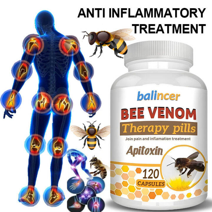 Natural Bee Venom Extract - Joint Pain Relief, Anti-Aging, Anti ...