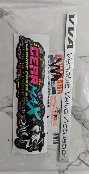 YAMAHA VVA STICKER NMAX V1 V2 / ALL MODEL- GENUINE YAMAHA | Lazada PH