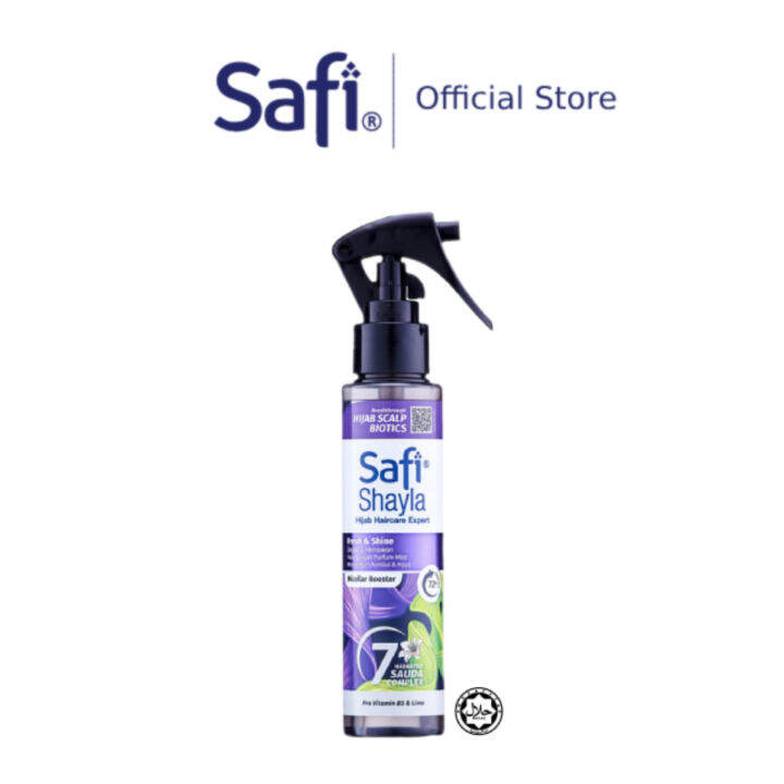 SAFI Shayla Fresh & Shine Hair & Hijab Parfum Mist (100ml) | 72hr long ...