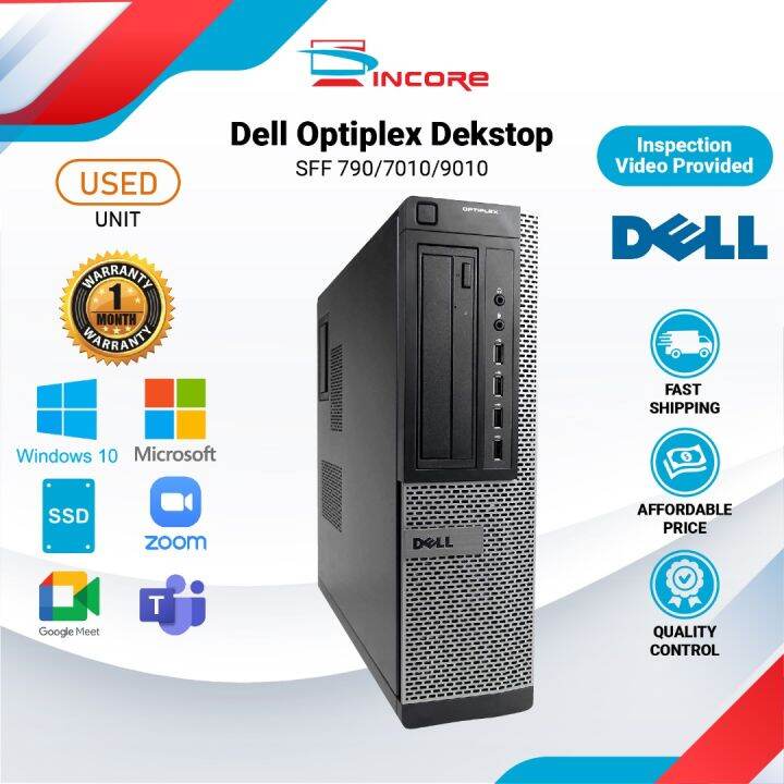 Dell Optiplex SFF 7010 - Intel I5-3470 / 4GB 8GB DDR3 Ram / 500GB Hard Disk 240GB SSD Office PC ...