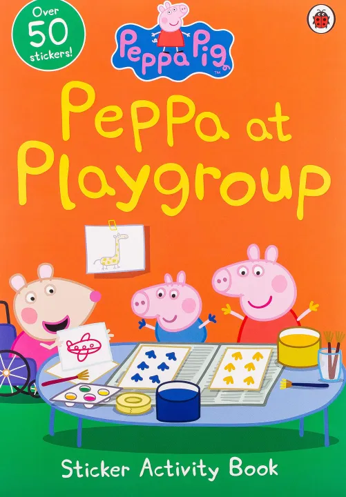 Peppa Pig: Peppa at Playgroup Sticker Activity Book (Peppa Pig ...