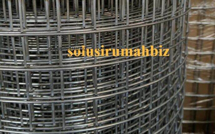 1m lari Ram Kawat Loket 25 mm x 25mm x 1.2m tebal 2mm Galvanis 2.5cm ...