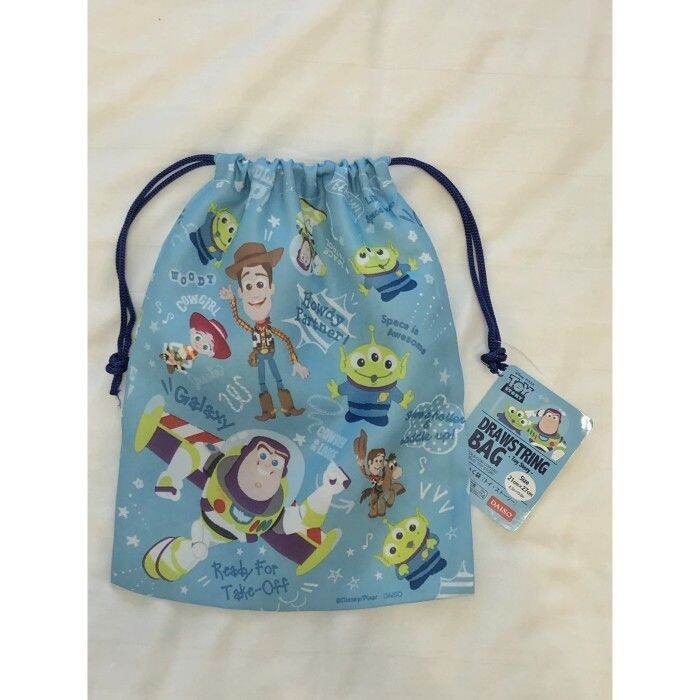 COD Toy Story Drawstring Bag Pixar Disney (Daiso) Terlaris | Lazada ...