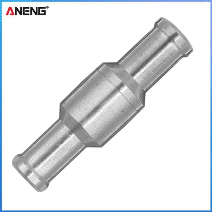 【ANENG】Aluminium Alloy Fuel Non Return Check Valve Adjustable One-way ...