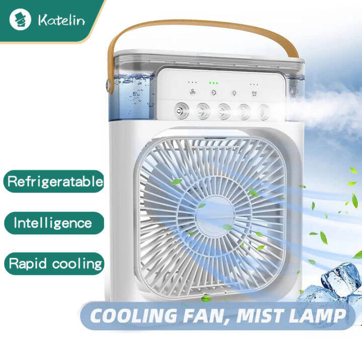 DLS 3 In 1 Rapid cooling fan multifunctional air humidifier electric ...
